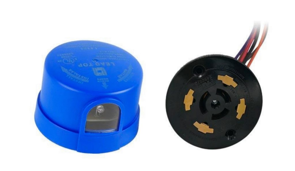 Photocell Sensor Wiring Diagram & Installation Instructions - lead top